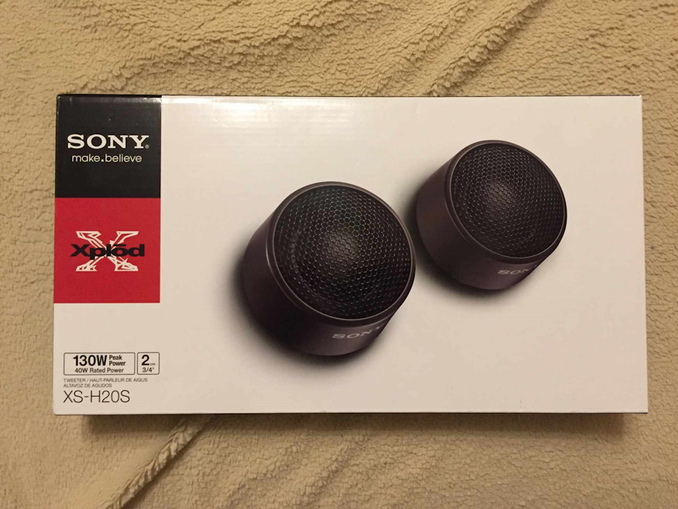 Твитеры SONY — Honda Stepwgn (4G), 2 л, 2010 года | автозвук | DRIVE2