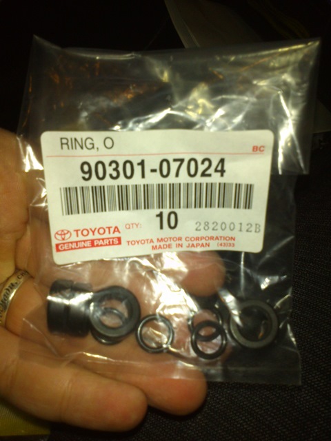 9030107024 КОЛЬЦО УПЛОТНИТЕЛЬНОЕ ТОПЛИВНОЙ ФОРСУНКИ (7.8х1.9) TOYOTA ...