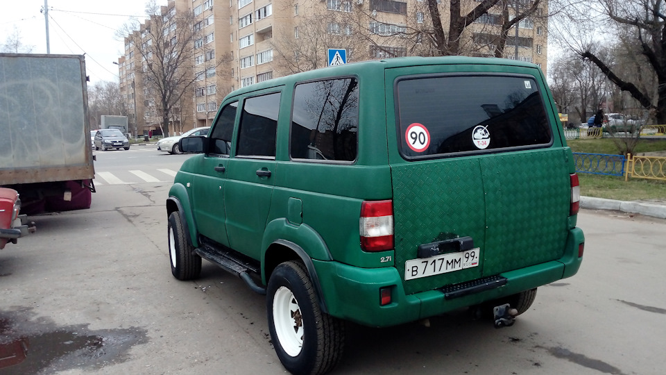 УАЗ Patriot 2.7 бензиновый 2007 | Зеленый Раптор на DRIVE2