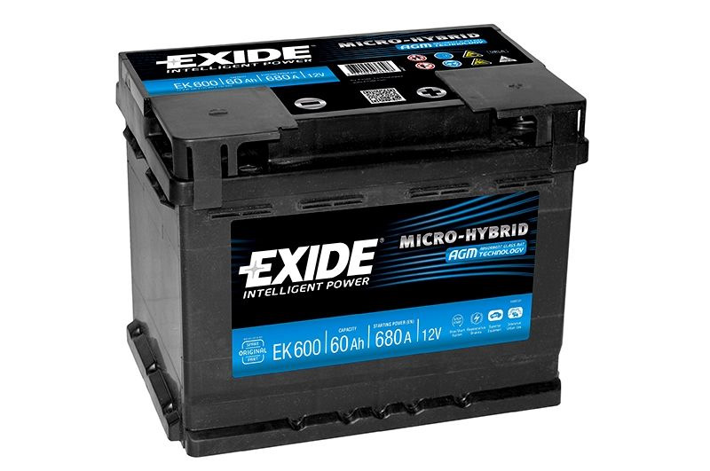 EK600 Аккумуляторная батарея EXIDE | Запчасти на DRIVE2