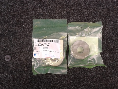 94535236 Подшипник опорный амортизатора переднего GM | Запчасти на DRIVE2