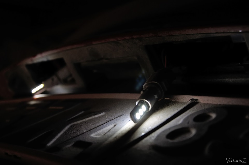 Диодная подсветка номера — Hyundai ix35, 2 л, 2013 года | электроника ...