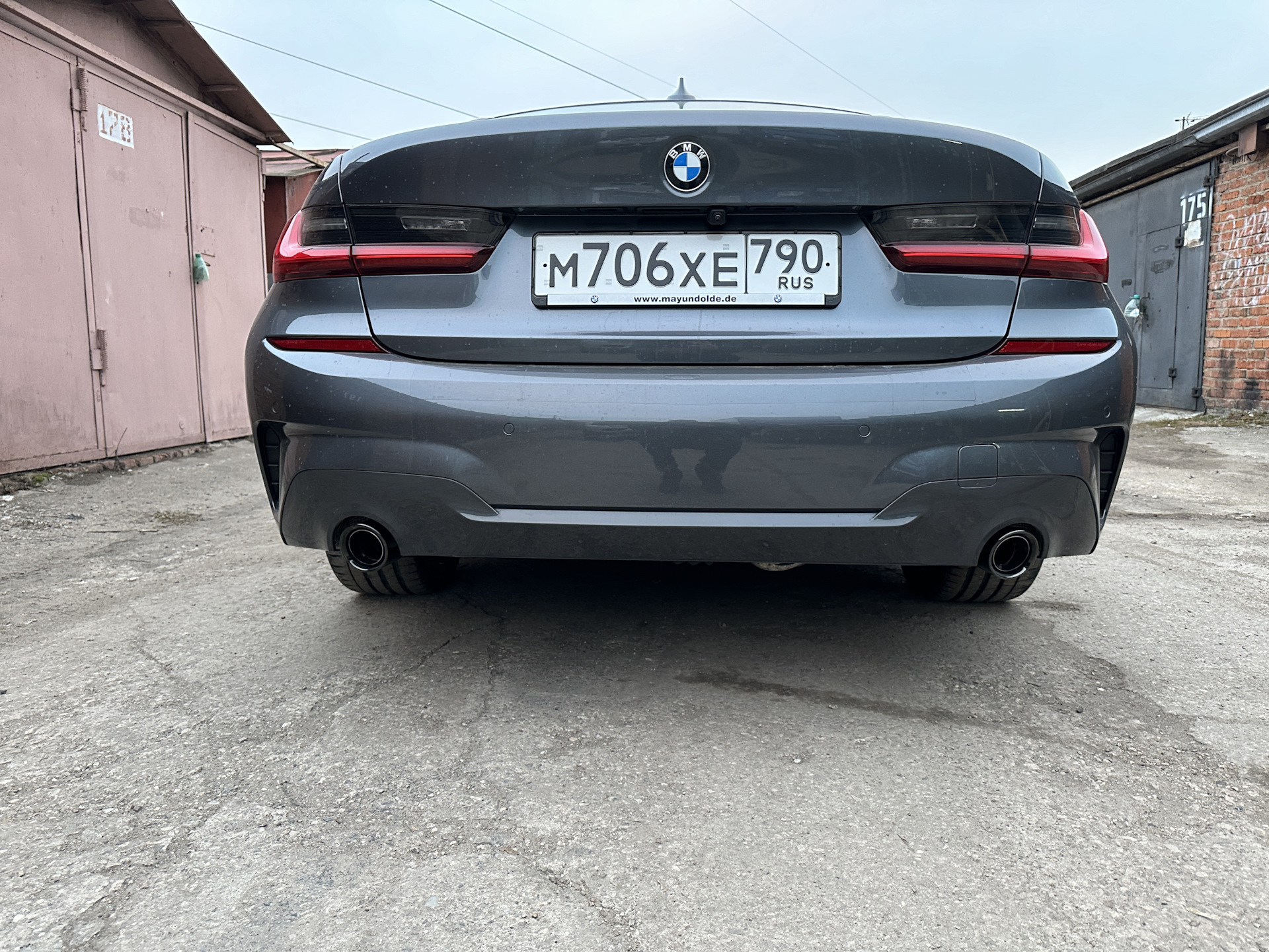 Завершил полный Shadow Line — BMW 3 series (G20), 2 л, 2019 года | тюнинг | DRIVE2