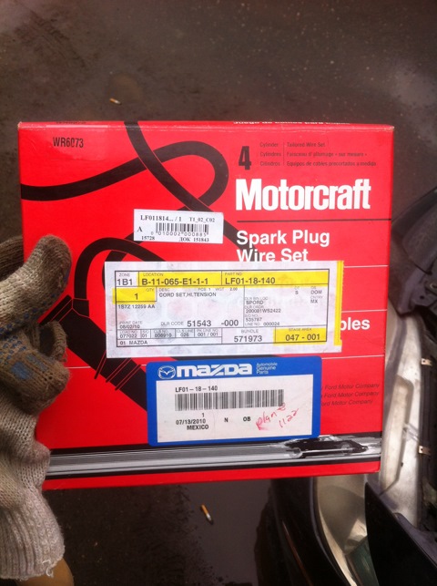 LF0118140 Высоковольтные провода Mazda | Запчасти на DRIVE2