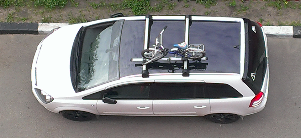 Велокрепления MontBlanc Scott — Opel Zafira B, 1,8 л, 2014 года ...