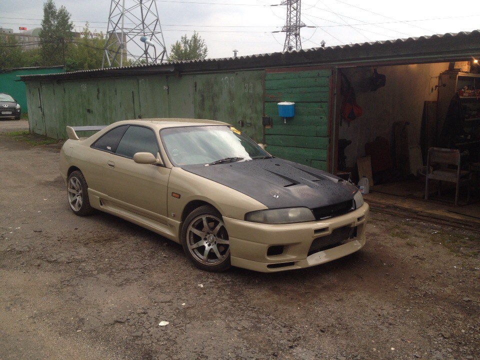Сам до сих пор не верю… Покрашено! — Nissan Skyline (R33 Series 2), 2,5 ...