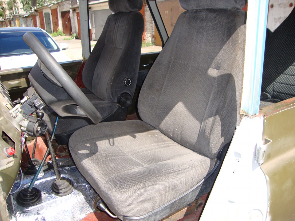 Сиденья 3110 — УАЗ 469, 2,3 л, 1972 года | своими руками | DRIVE2