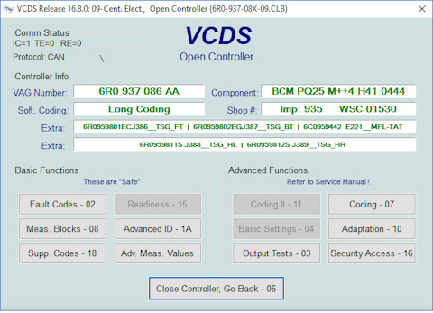6C0959442 Блок многофункциональных клавиш рулевого колеса VAG ...