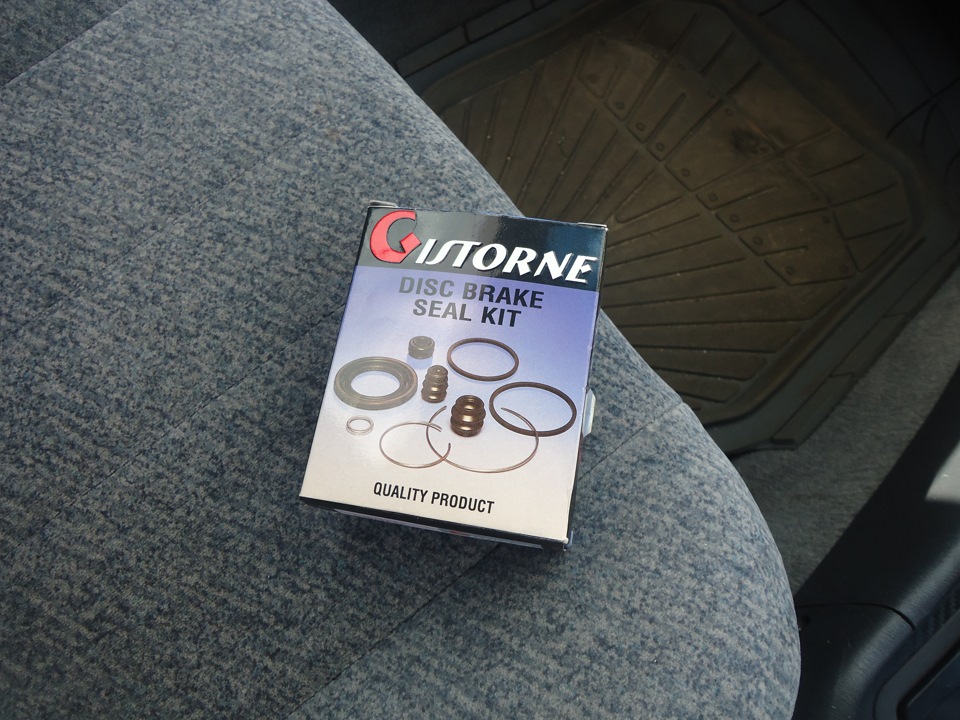 Ревизия тормозов (перед) — Toyota Camry (V40), 2 л, 1994 года | своими ...