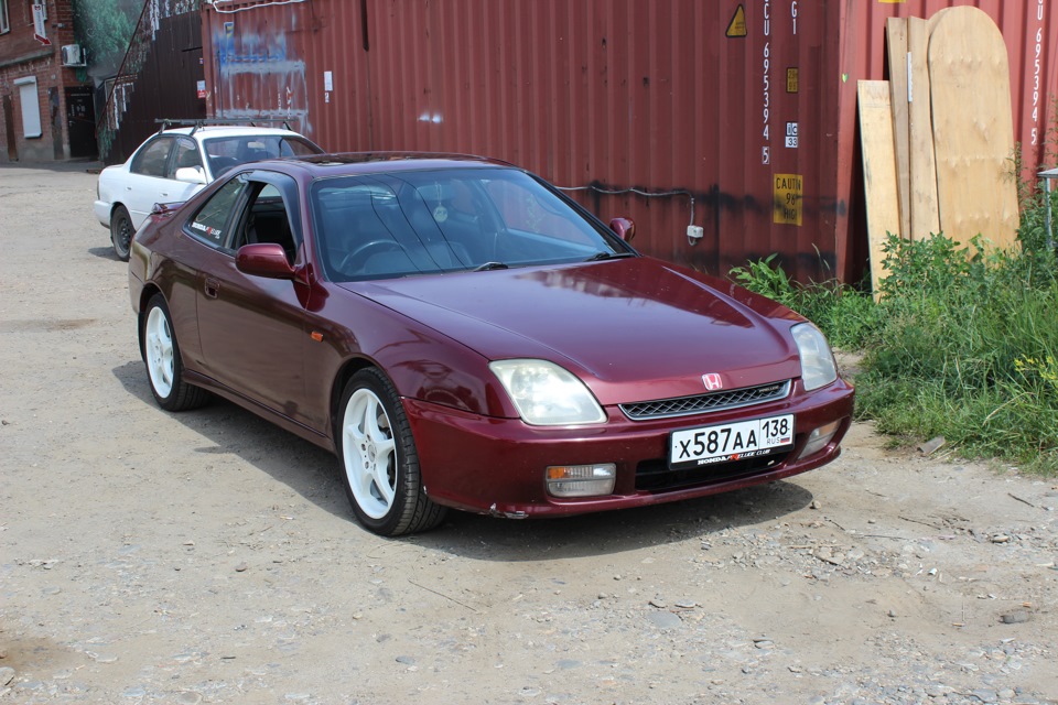 После мойки — Honda Prelude (BB5/BB6/BB7/BB8/BB9), 2,2 л, 1997 года | фотография | DRIVE2