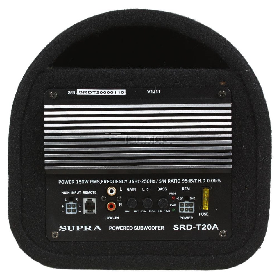 SUPRA SRD-T20A — Lada 21121, 1,6 л, 2004 года | автозвук | DRIVE2