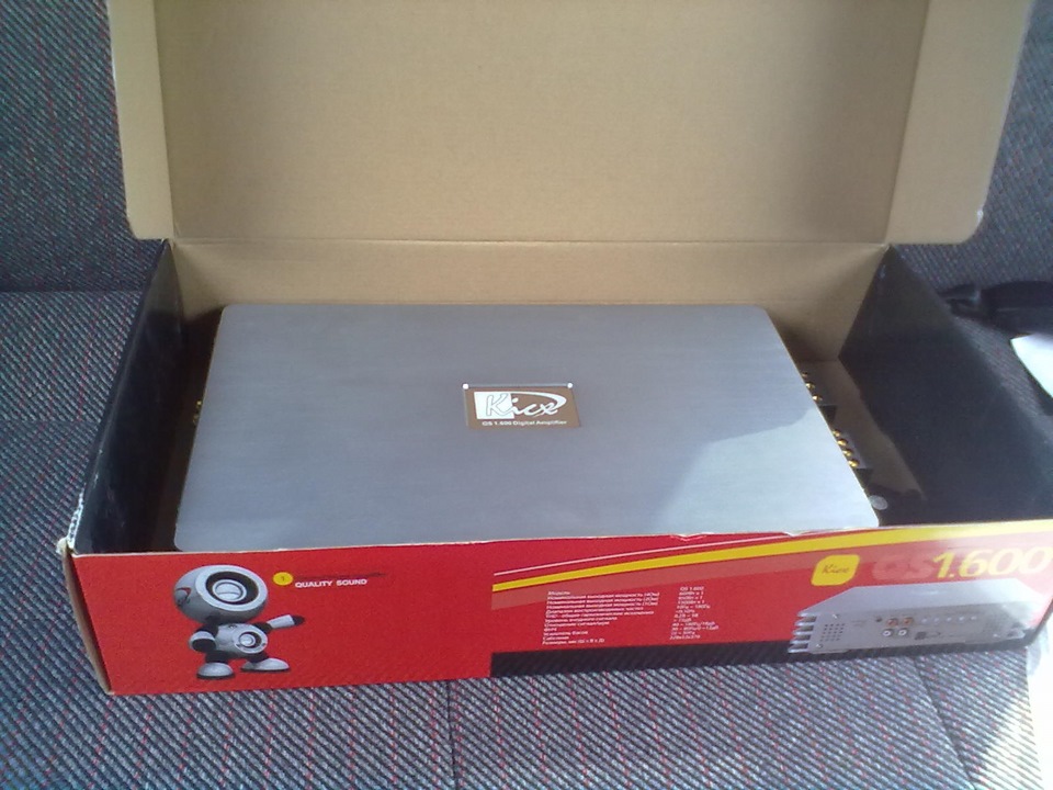 Kicx QS 1.600 — Lada 21099, 1,5 л, 2001 года | автозвук | DRIVE2