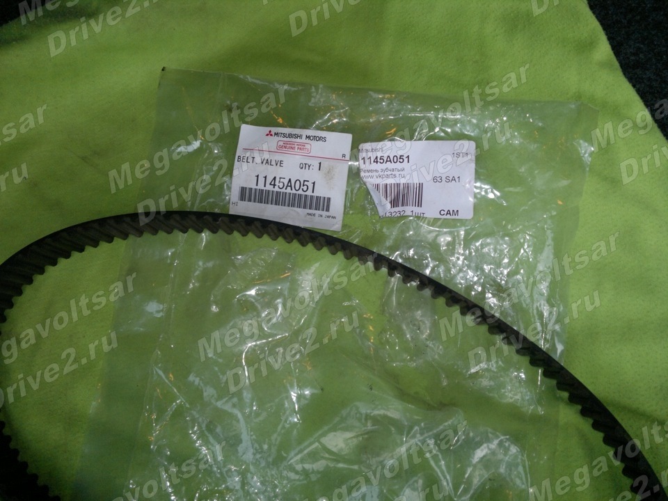 Замена ремня ГРМ — Mitsubishi Lancer IX, 1,6 л, 2006 года | визит на ...