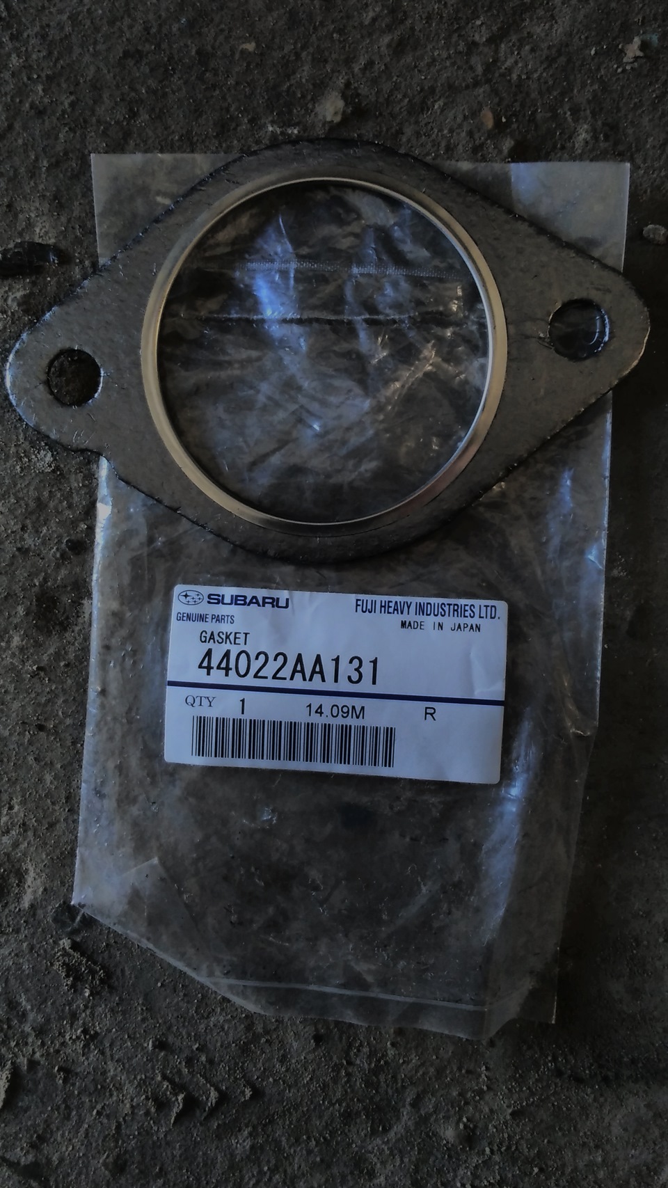 44022AA131 Уплотнительное кольцо для глушителя SUBARU | Запчасти на DRIVE2