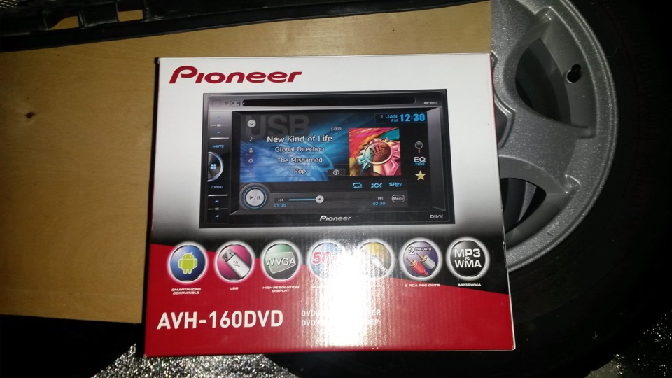 Pioneer AVH-160DVD вместо штатного г… — УАЗ Pickup, 2,7 л, 2013 года ...