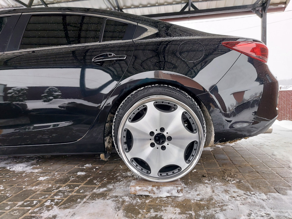 Восстановление дисков Enkei AME Shallen AX R19 — Mazda 6 (3G) GJ, 2,5 л ...