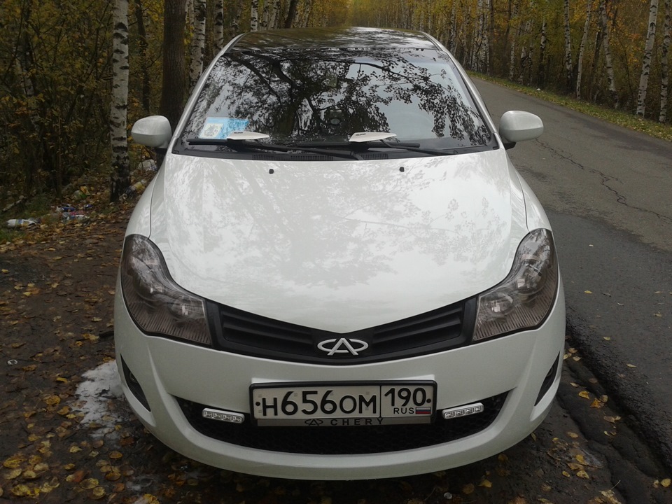 Осень… — Chery A13, 1,5 л, 2011 года | фотография | DRIVE2