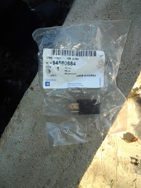 94580684 Реле DAEWOO NEXIALANOSMATIZSPARK GM | Запчасти на DRIVE2