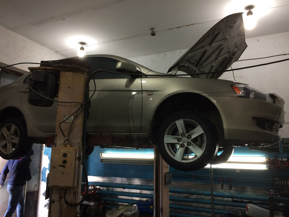 Клиент Mitsubishi Lancer X 2л 2wd вариатор F1CJA — CVT-Центр на DRIVE2