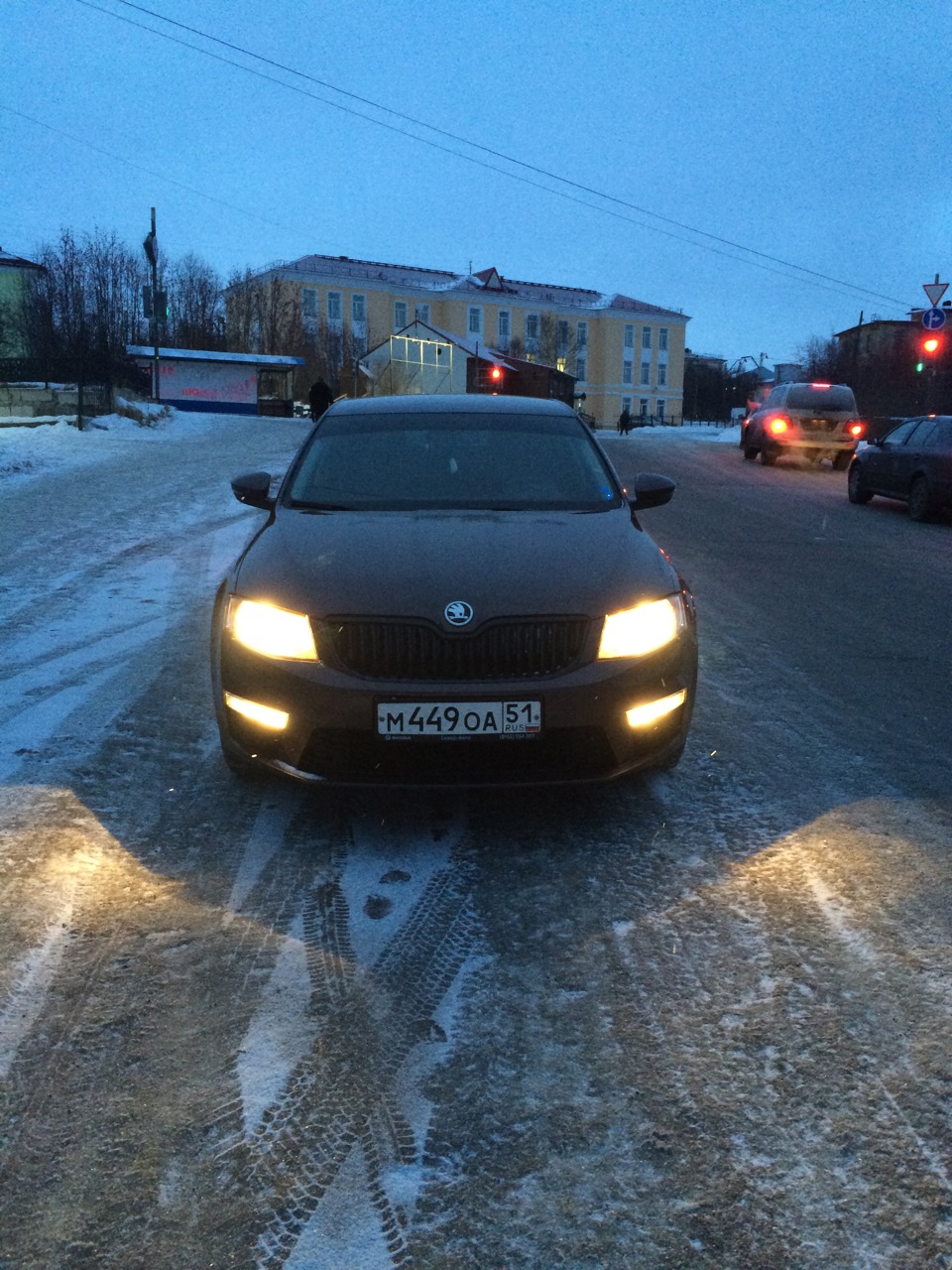 Бампер RS — Skoda Octavia A7 Mk3, 1,2 л, 2013 года | кузовной ремонт ...