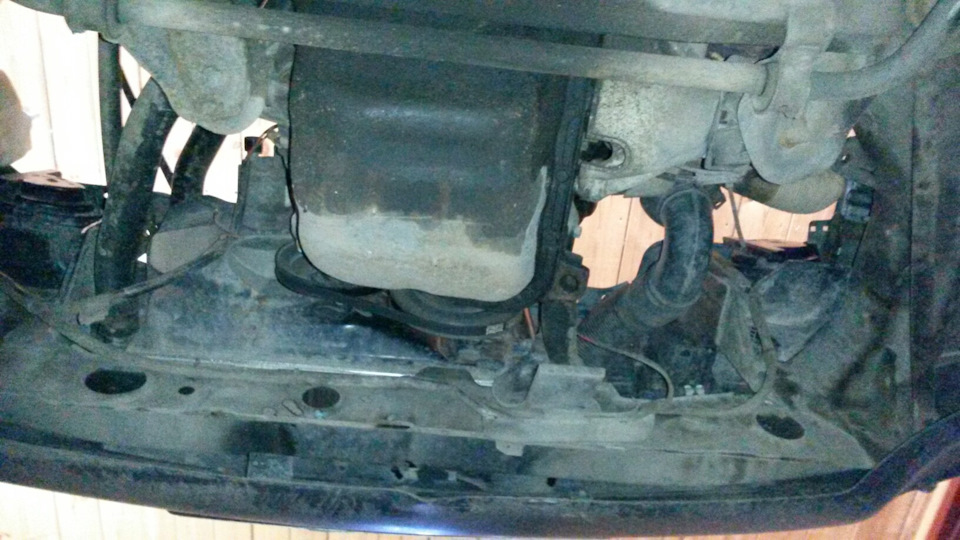 Пластиковая защита картера — Audi 80 (B3), 1,8 л, 1987 года | своими ...