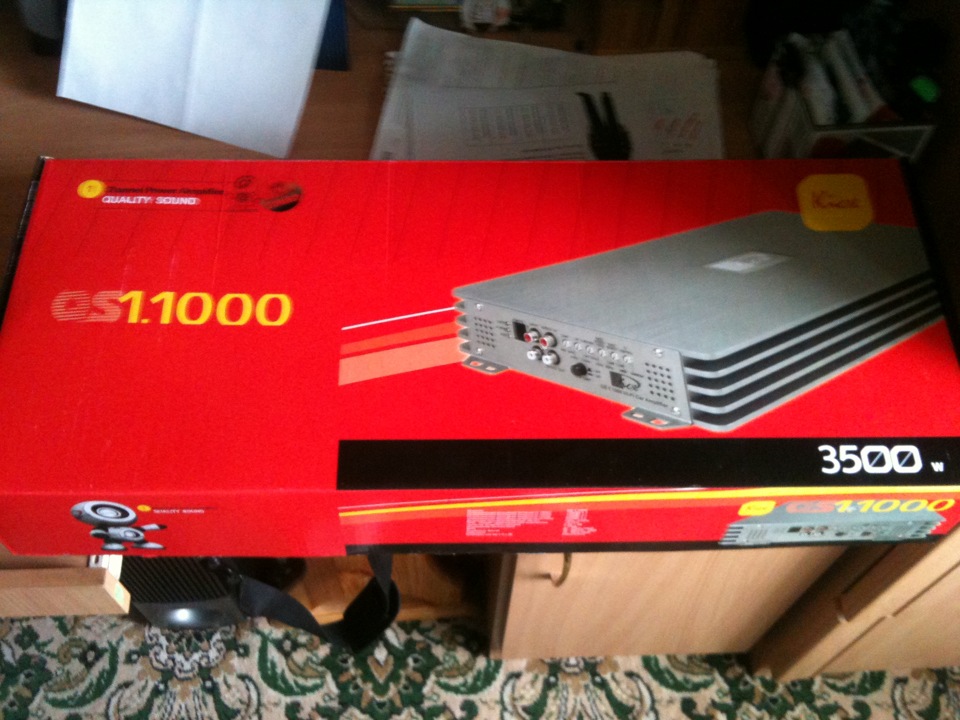 Усилитель класса D, Kicx QS 1.1000 — Lada 2114, 1,6 л, 2011 года | автозвук | DRIVE2