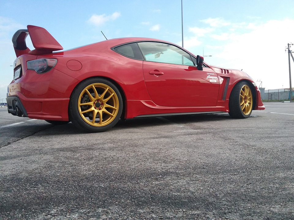 Передние крылья ings — Toyota GT86, 2 л, 2013 года | тюнинг | DRIVE2