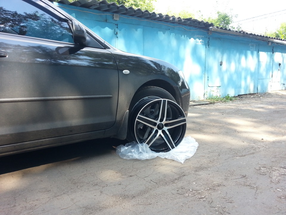 Хочу поставить 18 диски помогите выбрать! ))) — Mazda 3 (1G) BK, 1,6 л ...