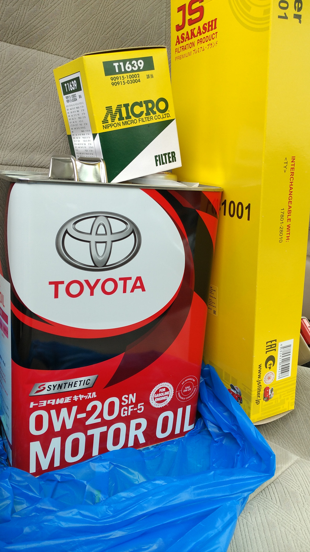 Замена масла (новое масло) — Toyota Alphard (1G), 2,4 л, 2007 года | расходники | DRIVE2