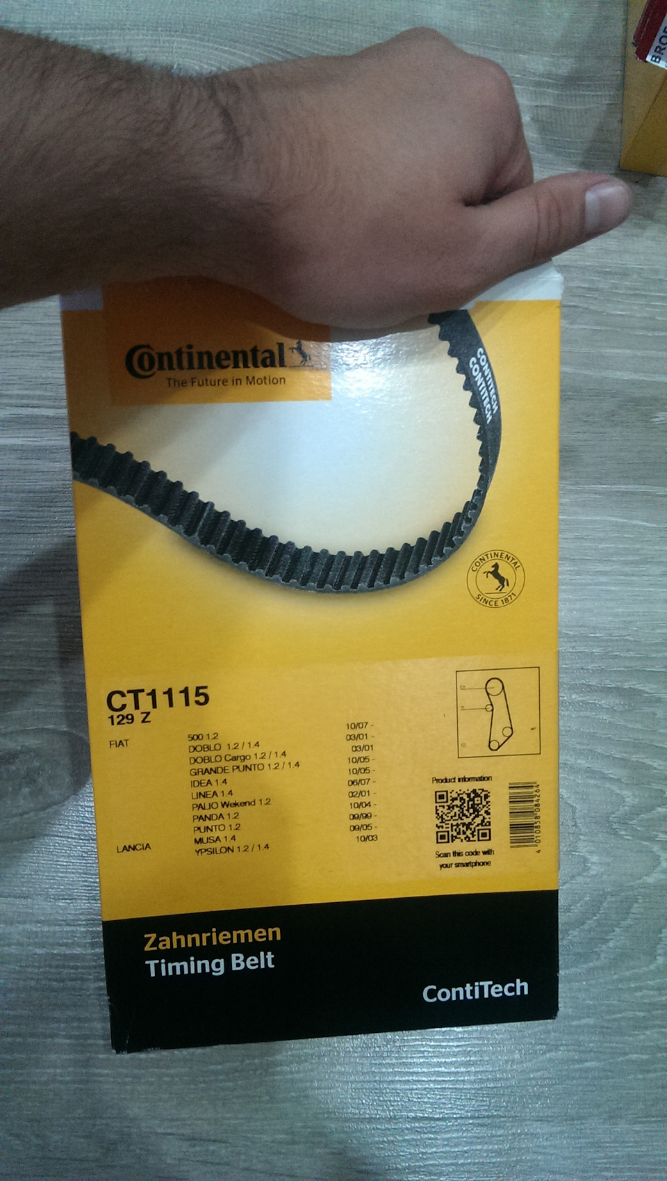 CT1115 Ремень грм CONTITECH | Запчасти на DRIVE2