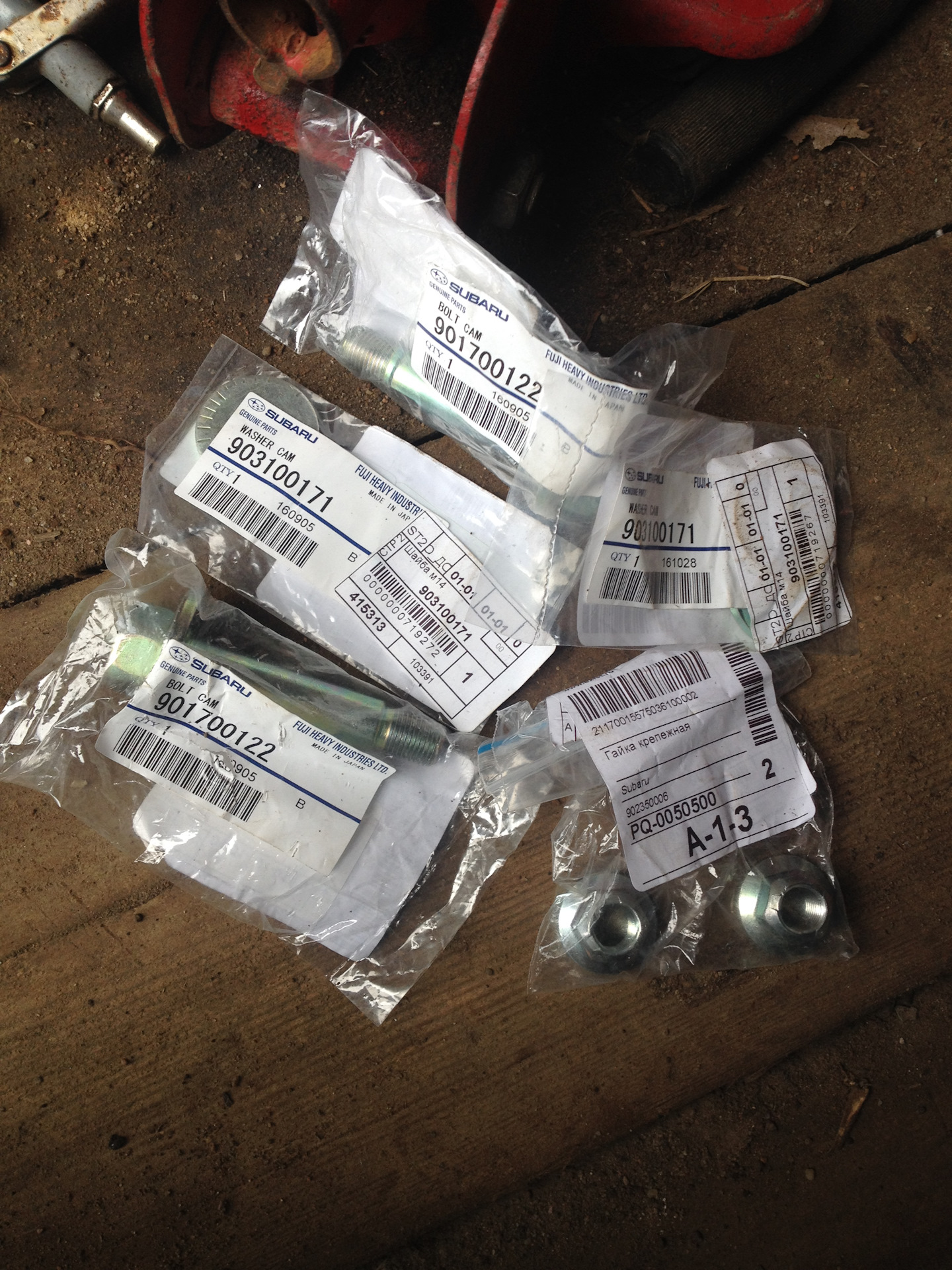 Замена развальных болтов и сайлентблоков. — Subaru Legacy Outback (BE ...