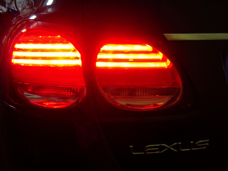 Задняя оптика от американца — Lexus GS (S190), 3 л, 2005 года ...