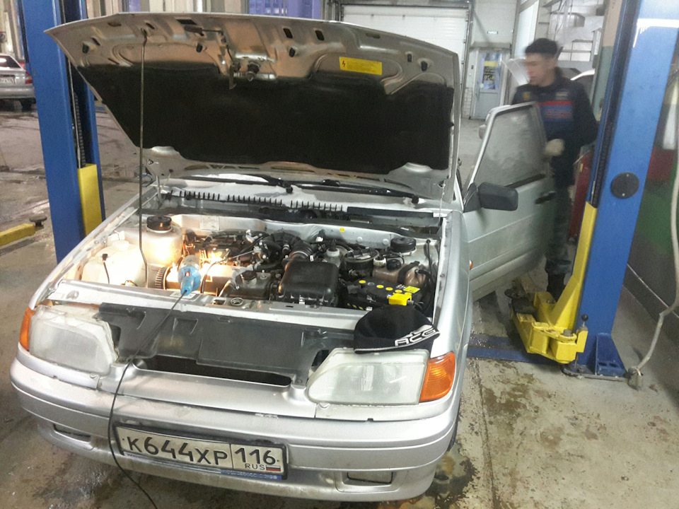 Порвался ремень ГРМ — Lada 2115, 1,6 л, 2008 года | визит на сервис ...