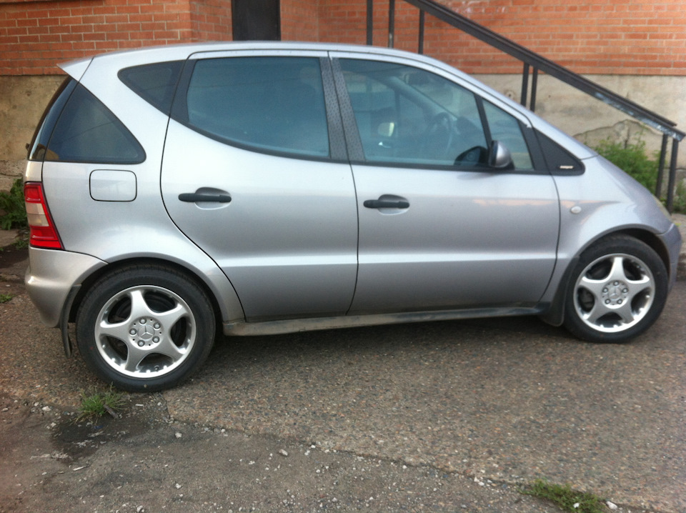 Ну всё, мы в строю снова — Mercedes-Benz A-Class (W168), 1,9 л, 1999 ...