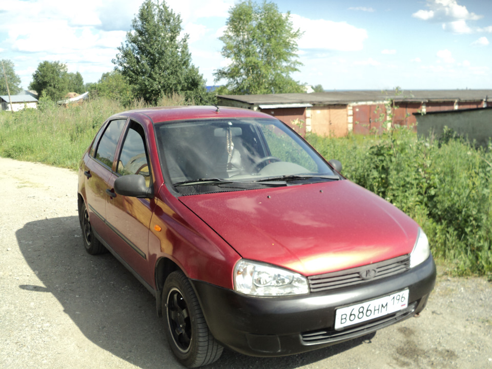 Кованые диски SLIK 171 MBLS R14 — Lada Калина седан, 1,6 л, 2006 года ...