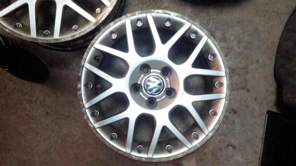 BBS madras rs800 — Volkswagen Passat B5, 1,8 л, 2001 года | колёсные ...