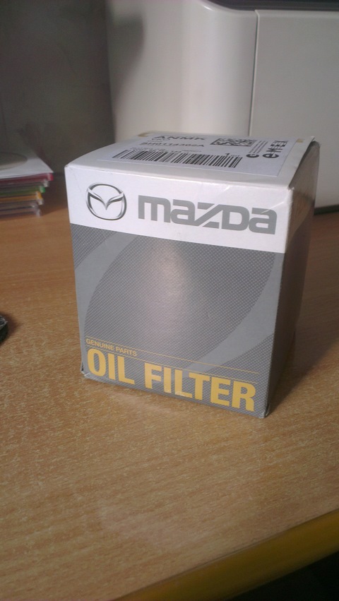 SH0114302A Фильтр масляный Mazda | Запчасти на DRIVE2