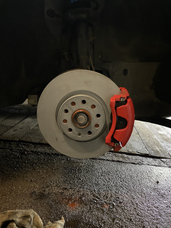 Суппорта 312х25 мм Skoda VW SEAT PQ35 PQ46 MQB на SEAT Leon (Mk II ...