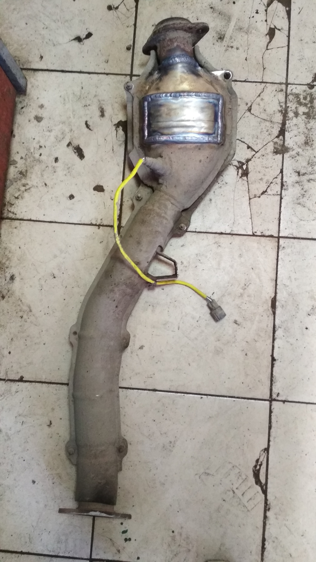 Удаление второго катализатора — Subaru Legacy (BL/BP), 2 л, 2003 года ...