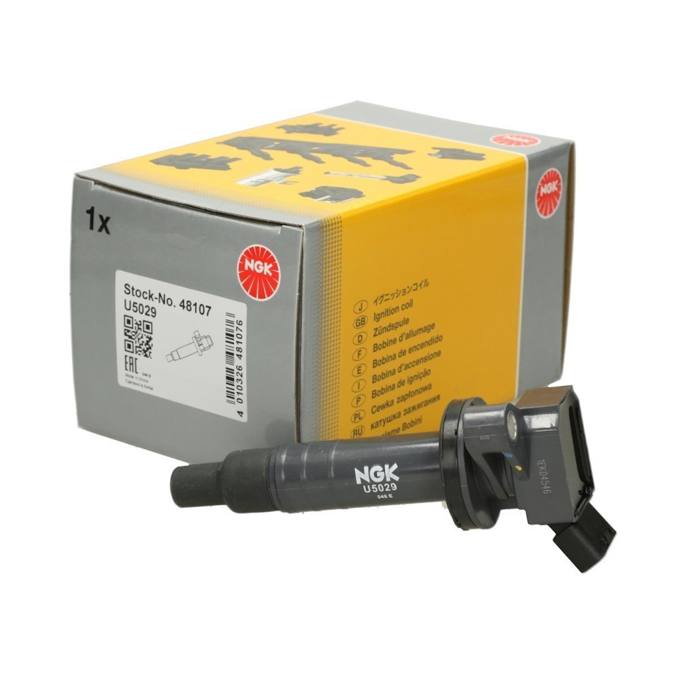 U5029 Катушка зажигания 48107 NGK | Запчасти на DRIVE2