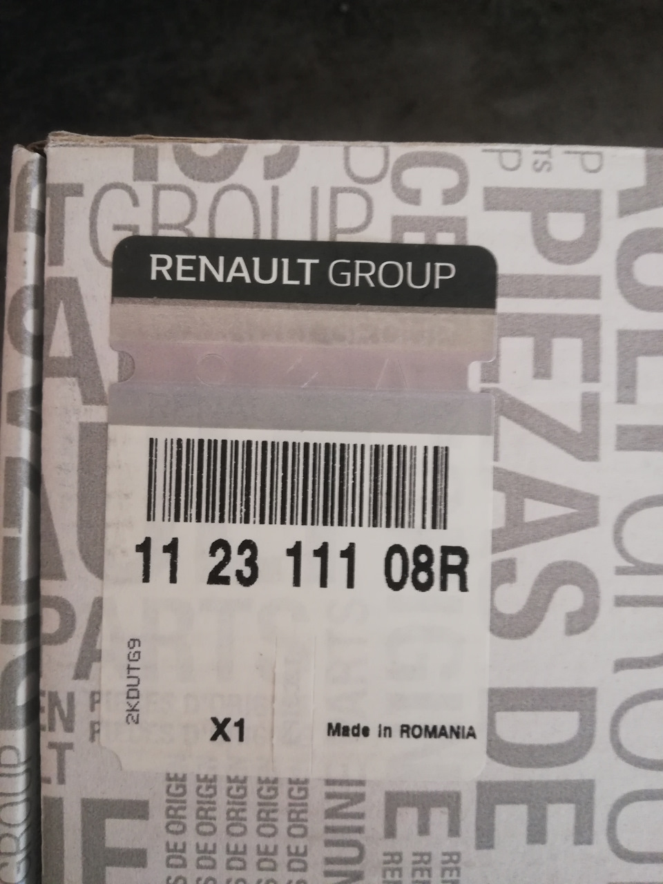 112311108R Крышка головки блока RENAULT | Запчасти на DRIVE2