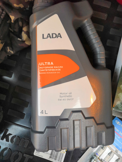 88888R05400400 Масло моторное LADA ULTRA 5W-40, SN/CF, 4л LADA ...