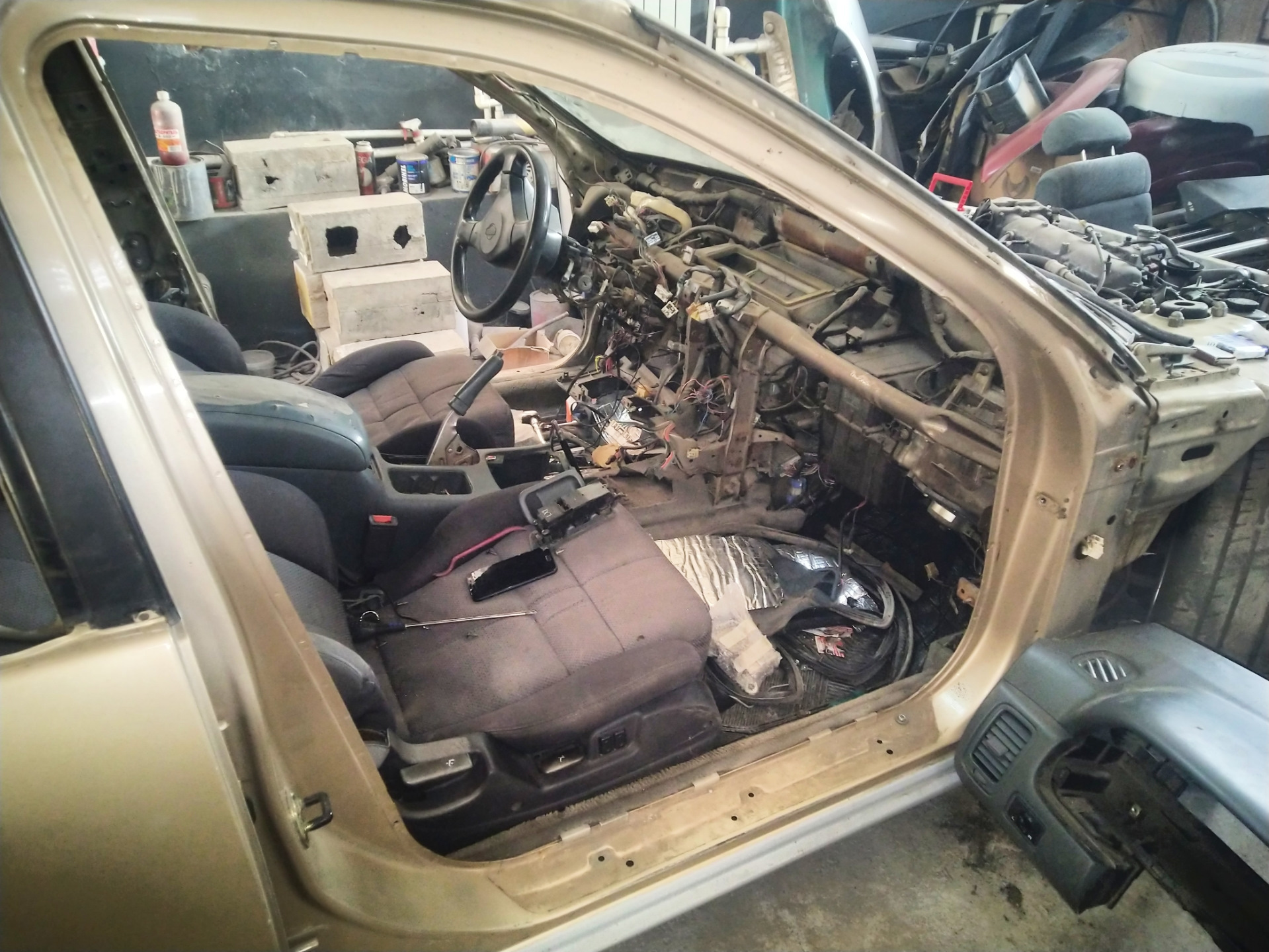 Покраска — Nissan Maxima IV (A32), 3 л, 1996 года | кузовной ремонт ...