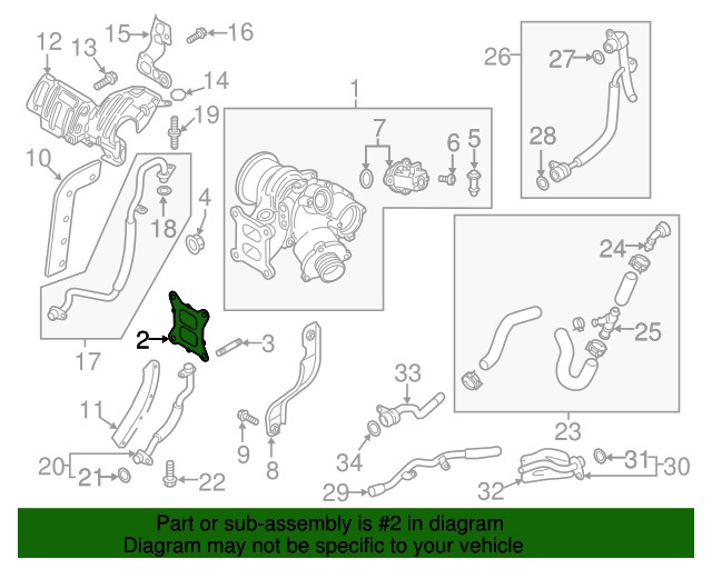 5Q0253115B Прокладка VAG | Запчасти на DRIVE2