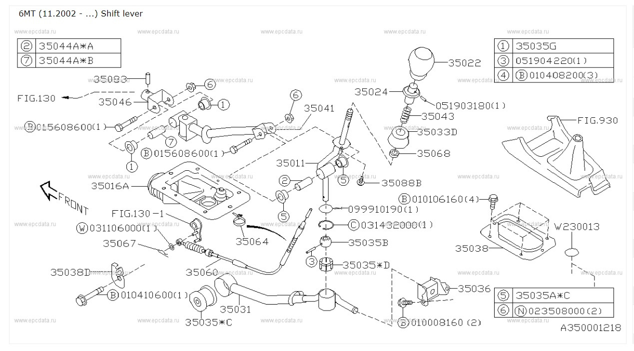 #23 Замена втулок кулисы 6мт — Subaru Legacy B4 (BE), 2 л, 1999 года ...