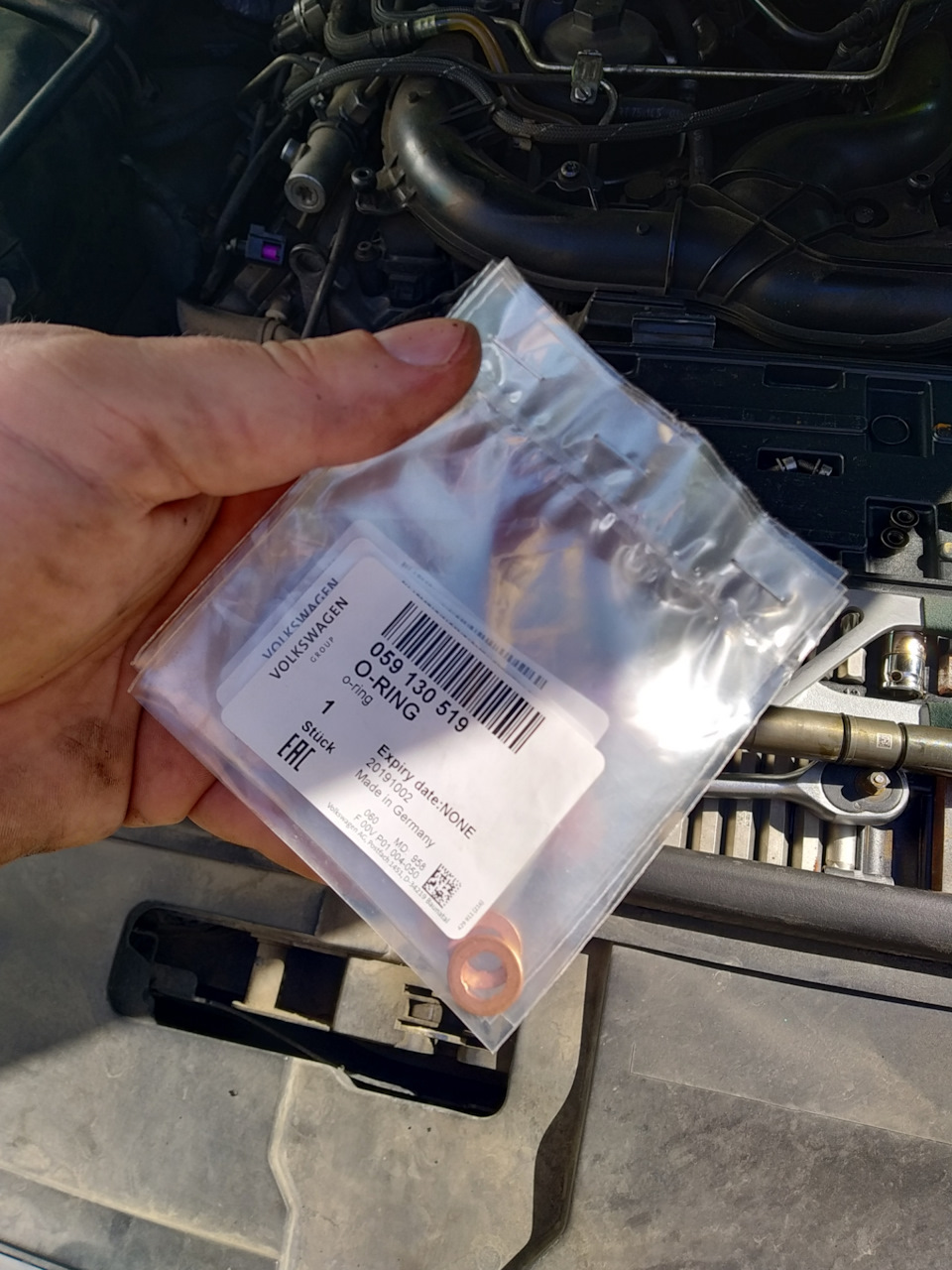 F00VP01004 УПЛОТНИТЕЛЬНОЕ КОЛЬЦО BOSCH | Запчасти на DRIVE2