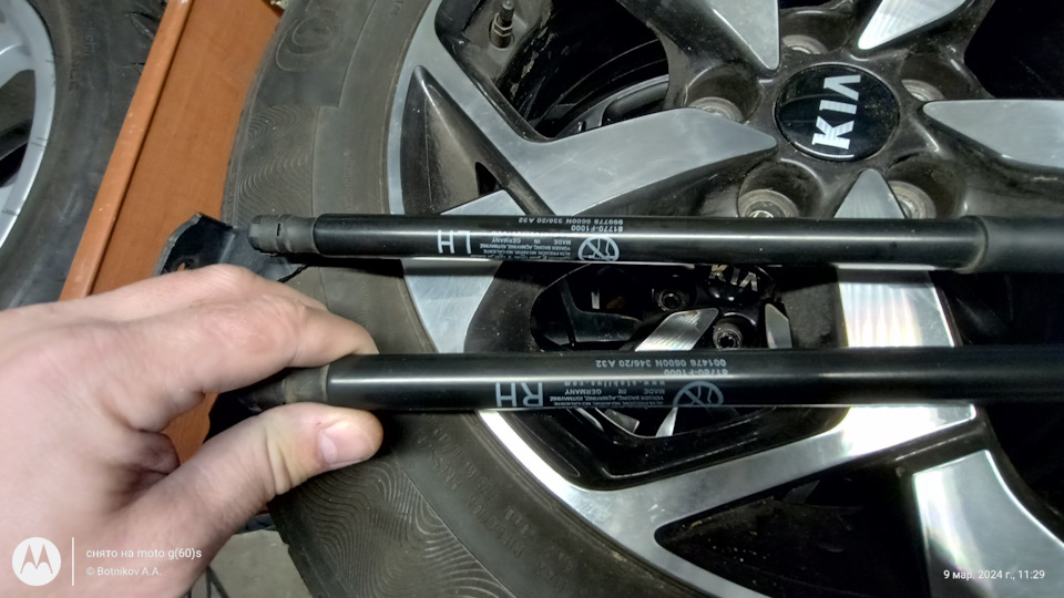 81770F1000 АМОРТИЗАЦИОННАЯ СТОЙКА БАГАЖНОЙ ДВЕРИ KIA HYUNDAI | Запчасти ...