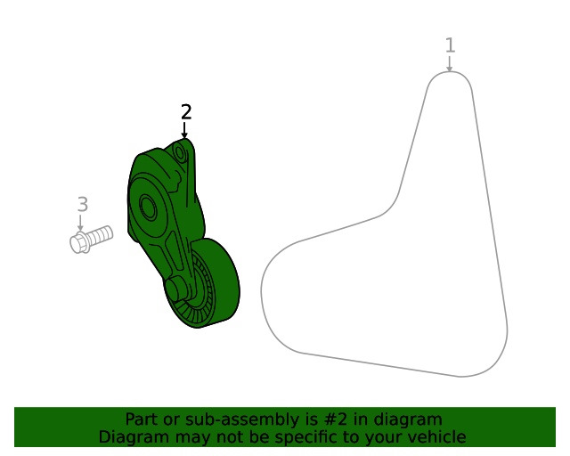 1662025011 V-ribbed Belt Tensioner Assembly TOYOTA LEXUS | Запчасти на ...
