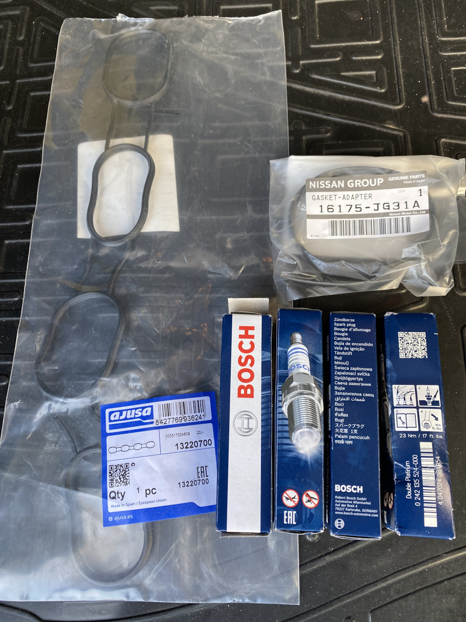 16175JG31A Прокладка дроссельной заслонки NISSAN INFINITI | Запчасти на ...