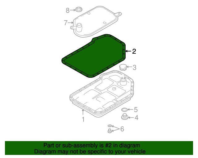 01V321371 Прокладка масляного поддона VAG | Запчасти на DRIVE2